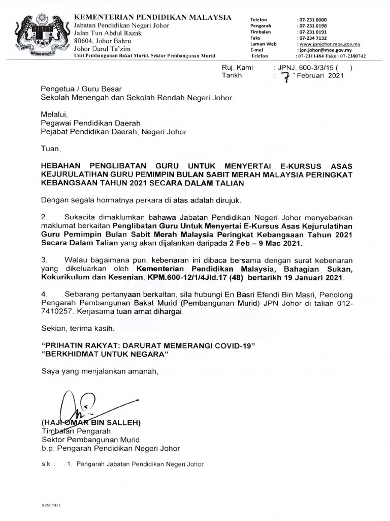 Ekursus Asas Kejurulatihan Guru Pemimpin BSMM Keb | PDF