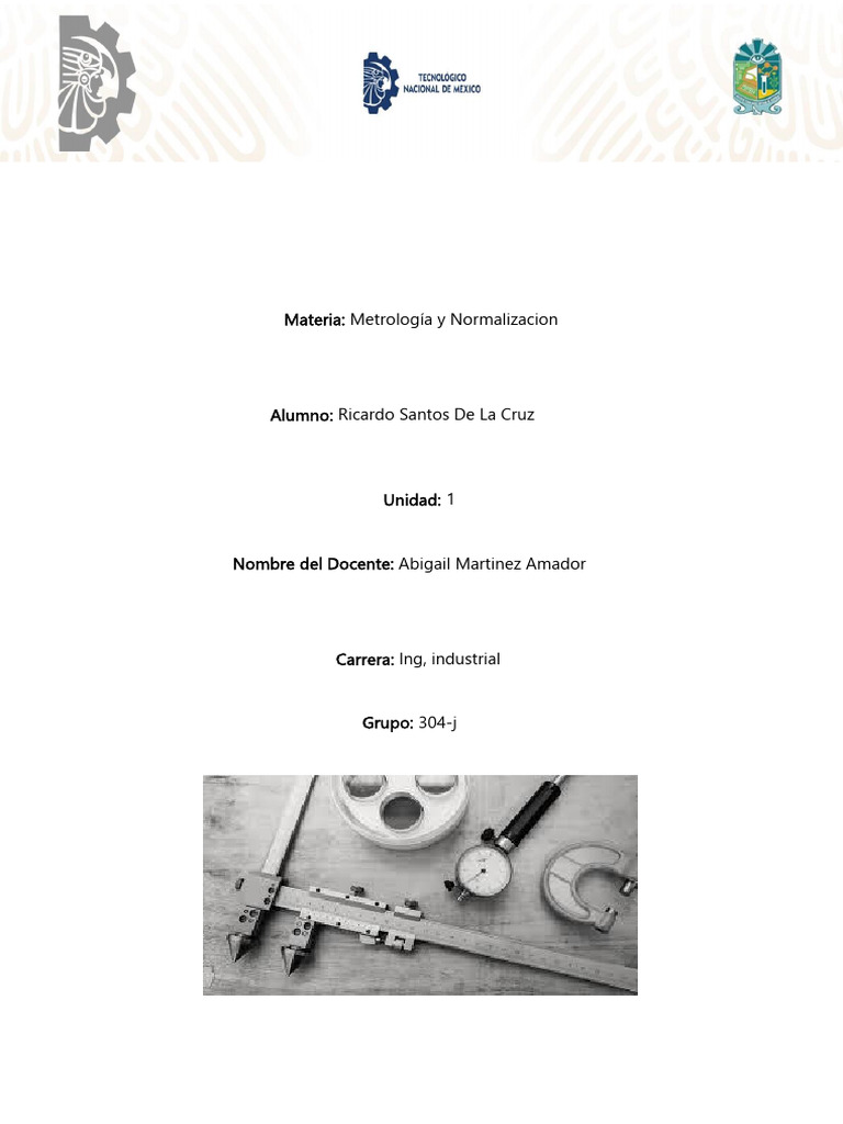 Metrolog-A y Normalizacion | PDF