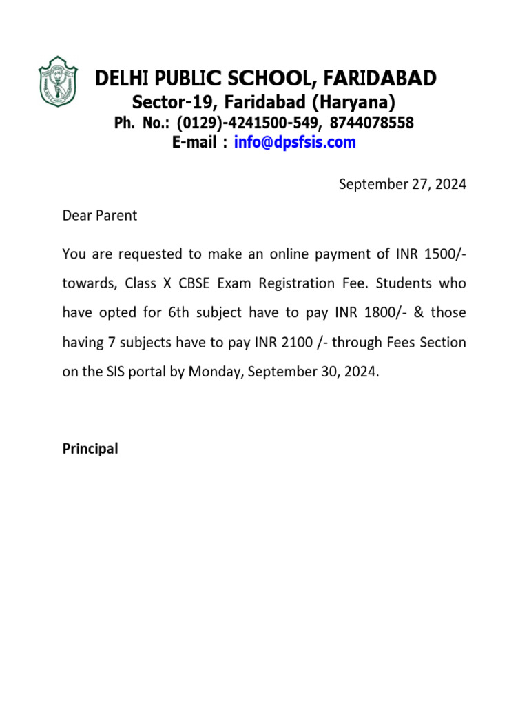 20240927010409CBSE Registration Circular X - 2025 | PDF