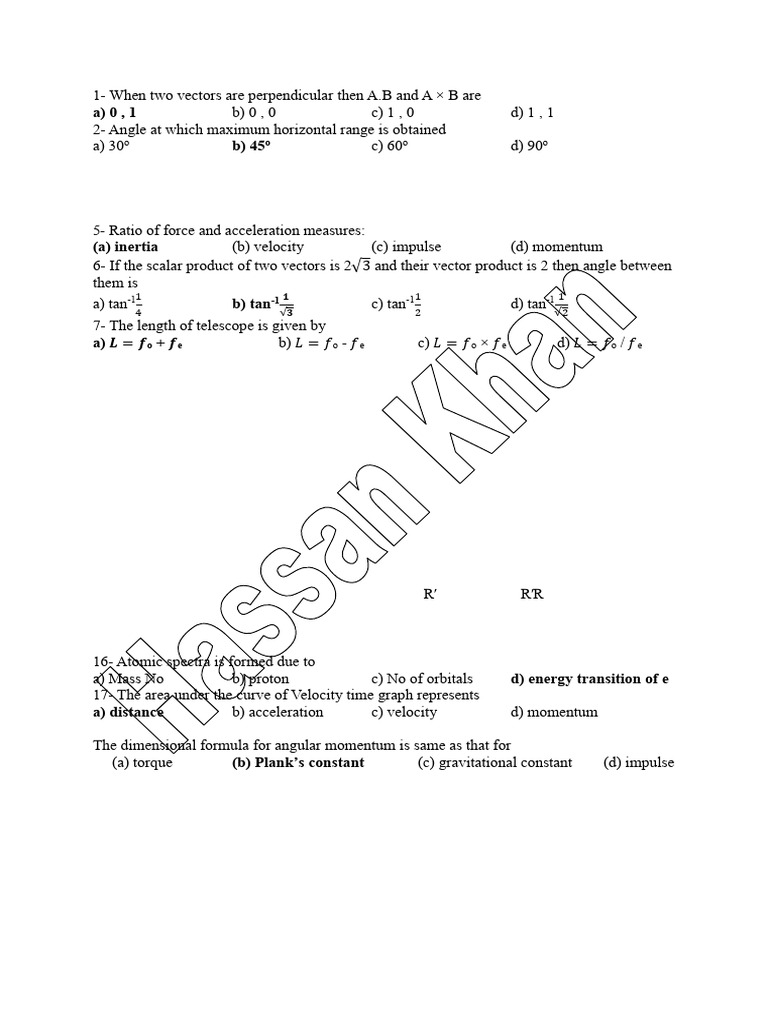 NED PHYSICS 2023 Finalized-1 | PDF