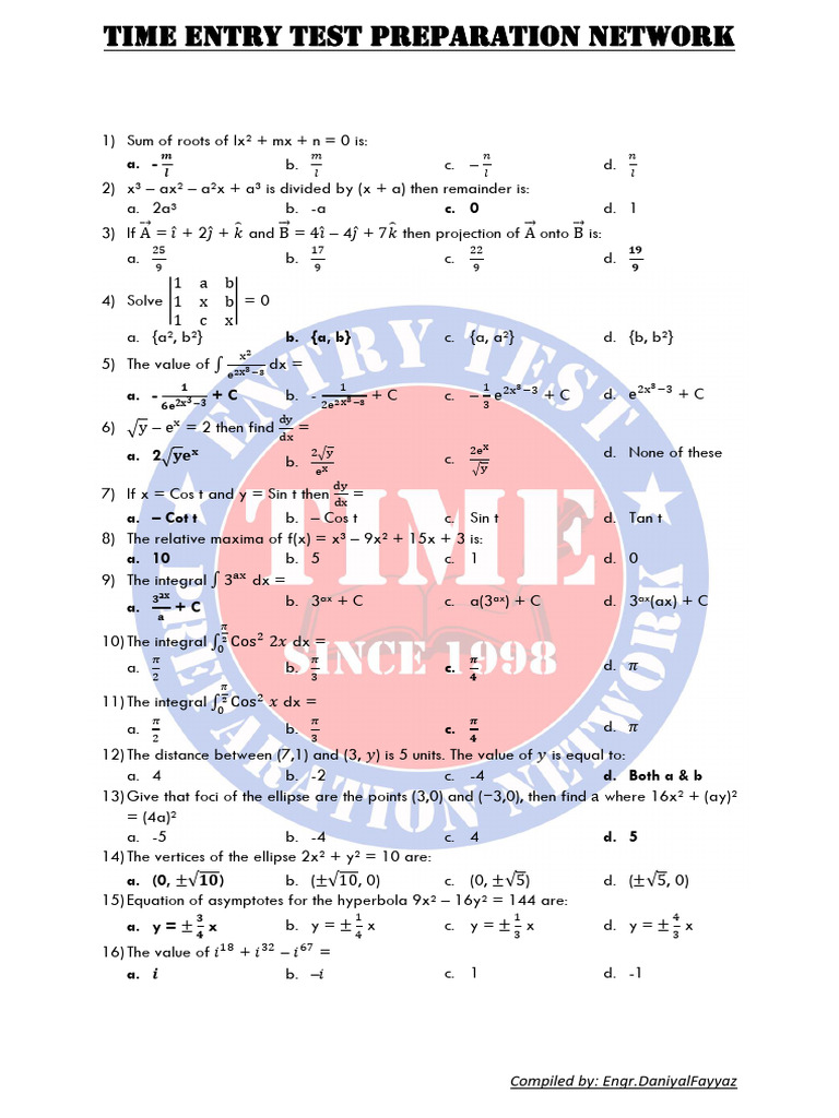 Ned 2024 Past Paper | PDF