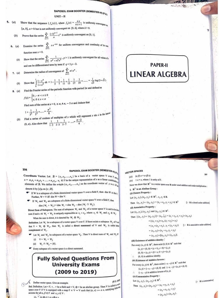 Linear Algebra | PDF