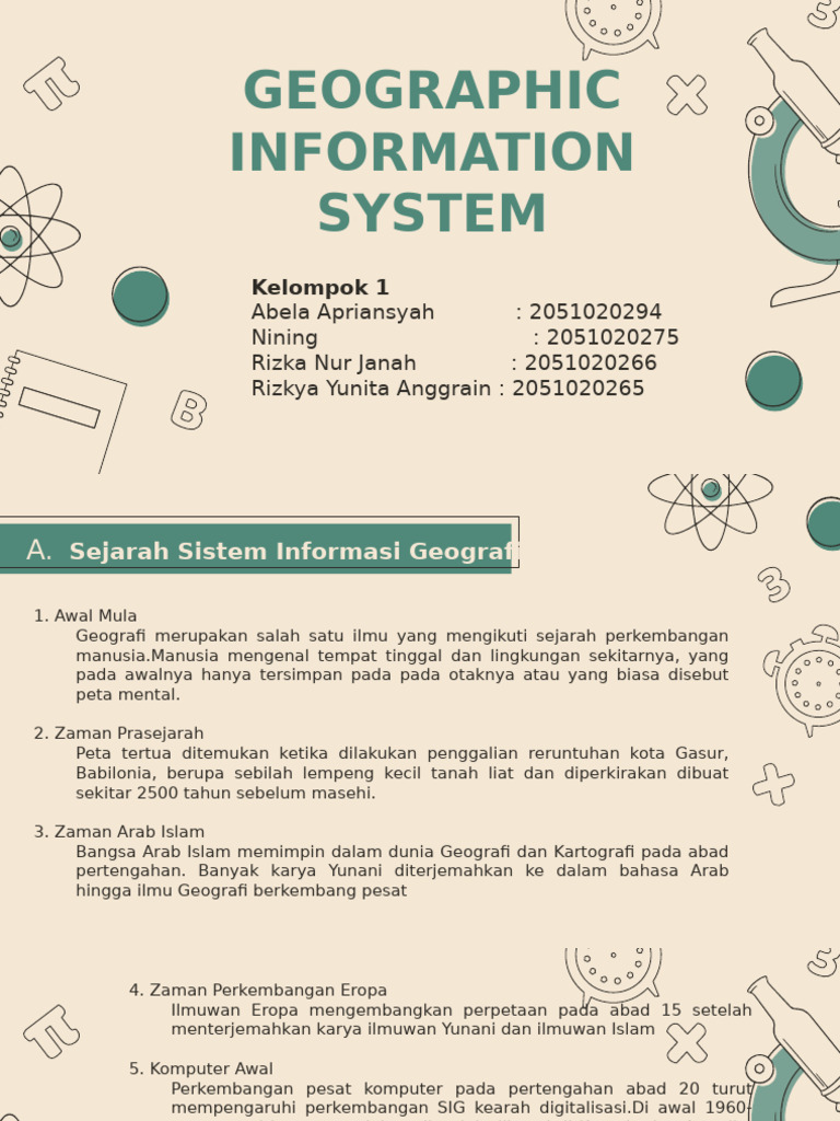 Geographic Information System 1 | PDF