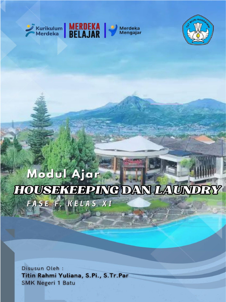 Modul Ajar Perhotelan - Housekeeping Dan Laundry - Fase F | PDF