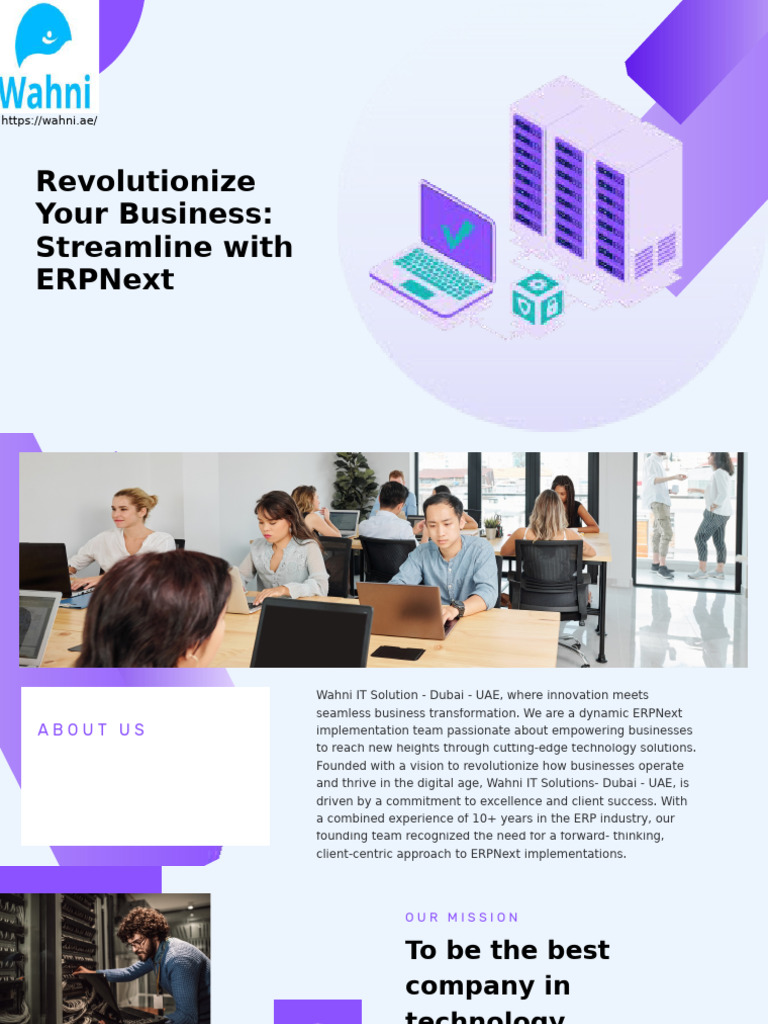 Revolutionize Your Business Streamline With ERPNext | PDF