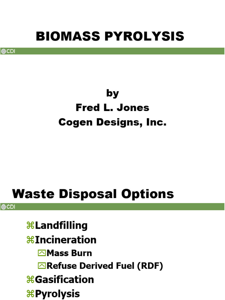 08 Fred Jones Pyrolysis | PDF
