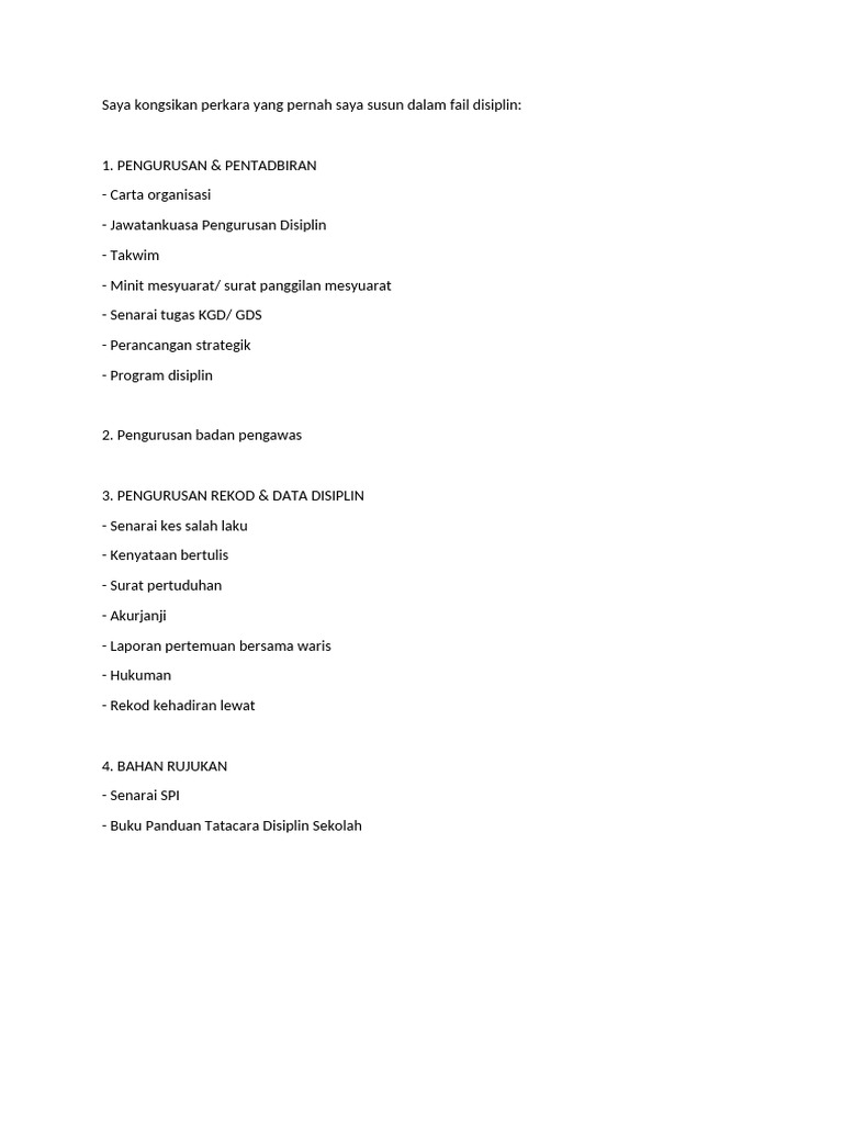 File Disiplin | PDF