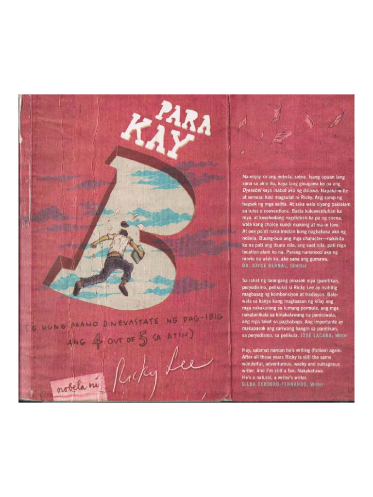 Para Kay B - Ricky Lee | PDF