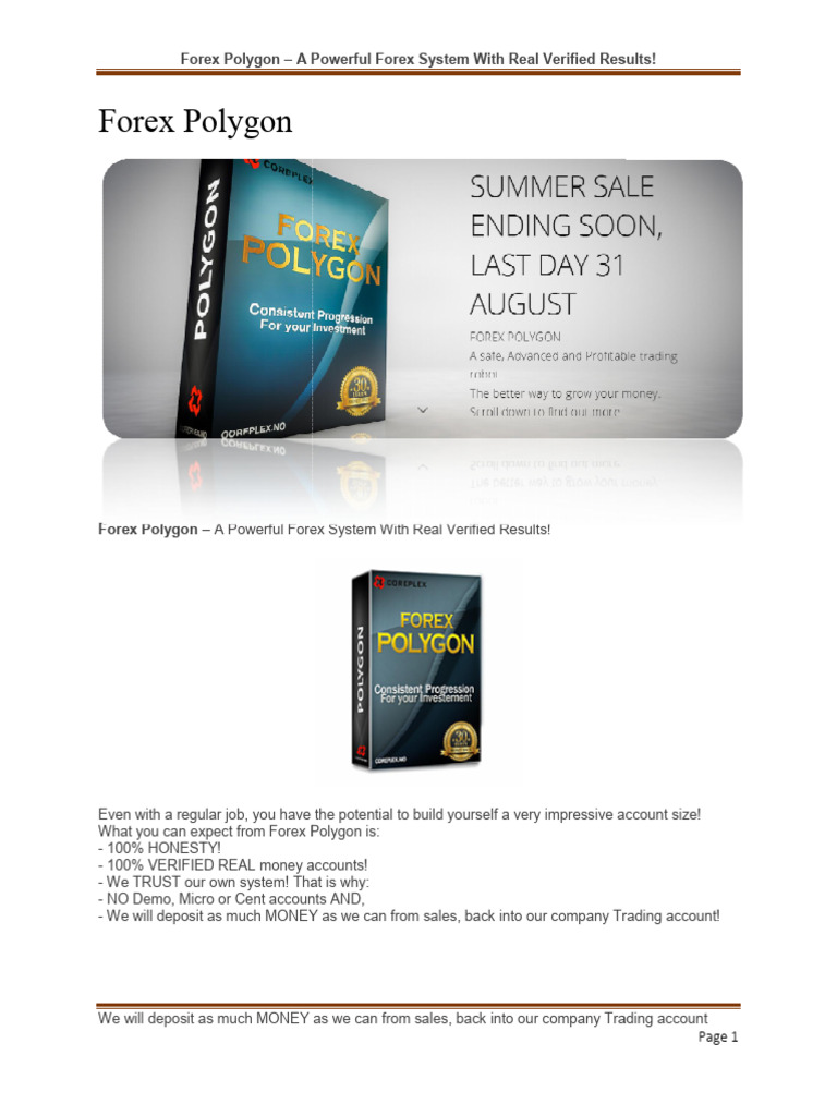 Forex Polygon - A Powerful Forex System With Real Verified Results! | PDF
