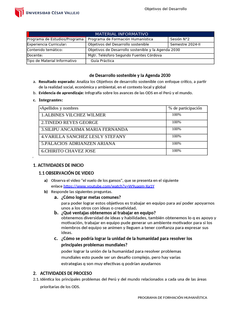 Guía Práctica #02 Grupo 2 | PDF