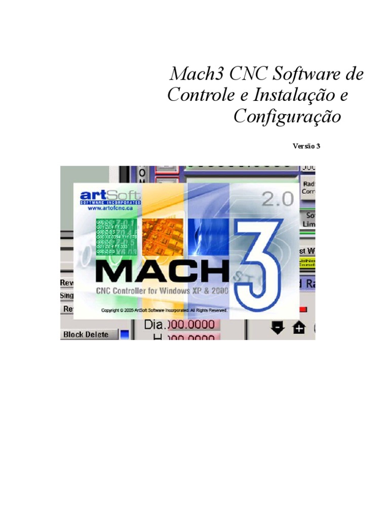 Mach3 - Manual | PDF | Numerical Control | Installation (Computer Programs)