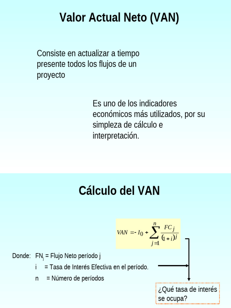 Indicadores VAN, TIR y PRC 4 | PDF