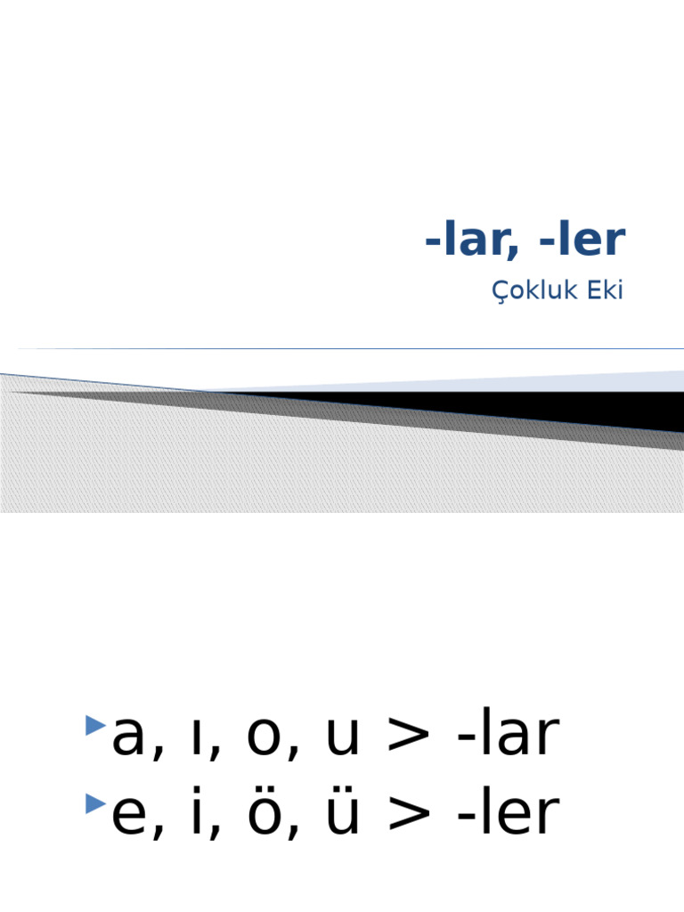 Yt - Lar - Ler | PDF