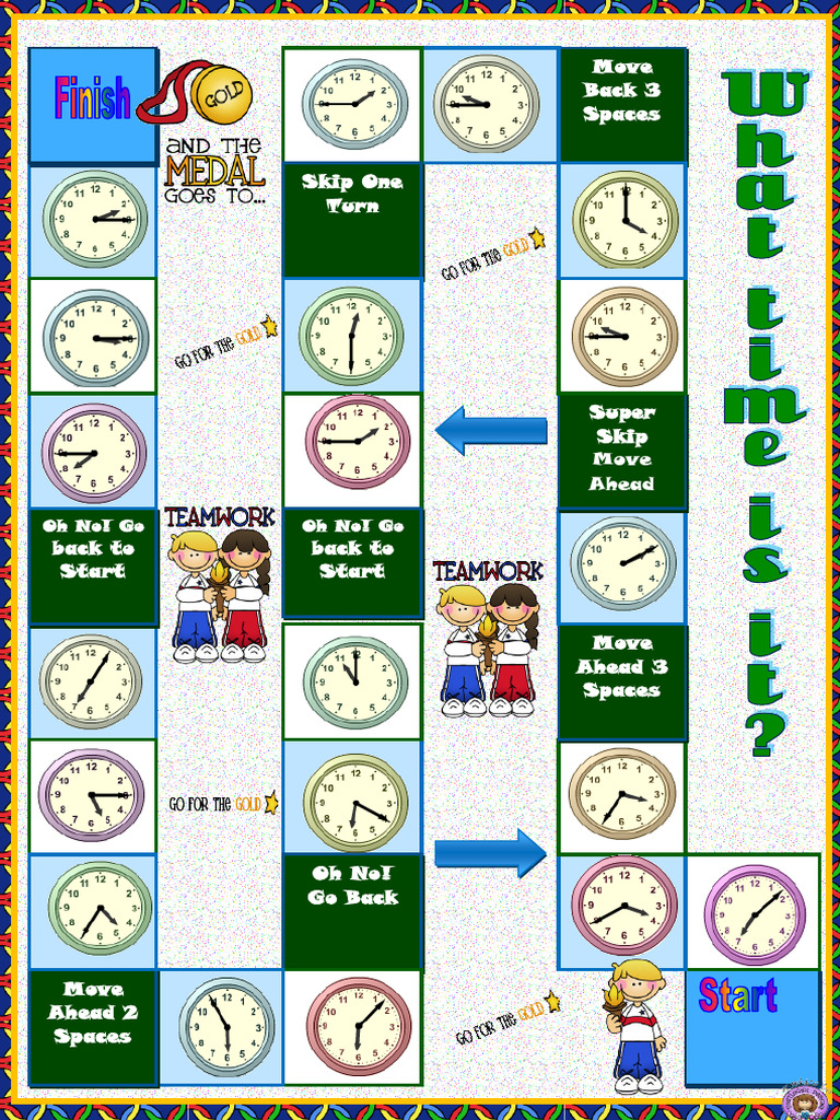 Time-Board Game (Advanced) (Excellent) | PDF