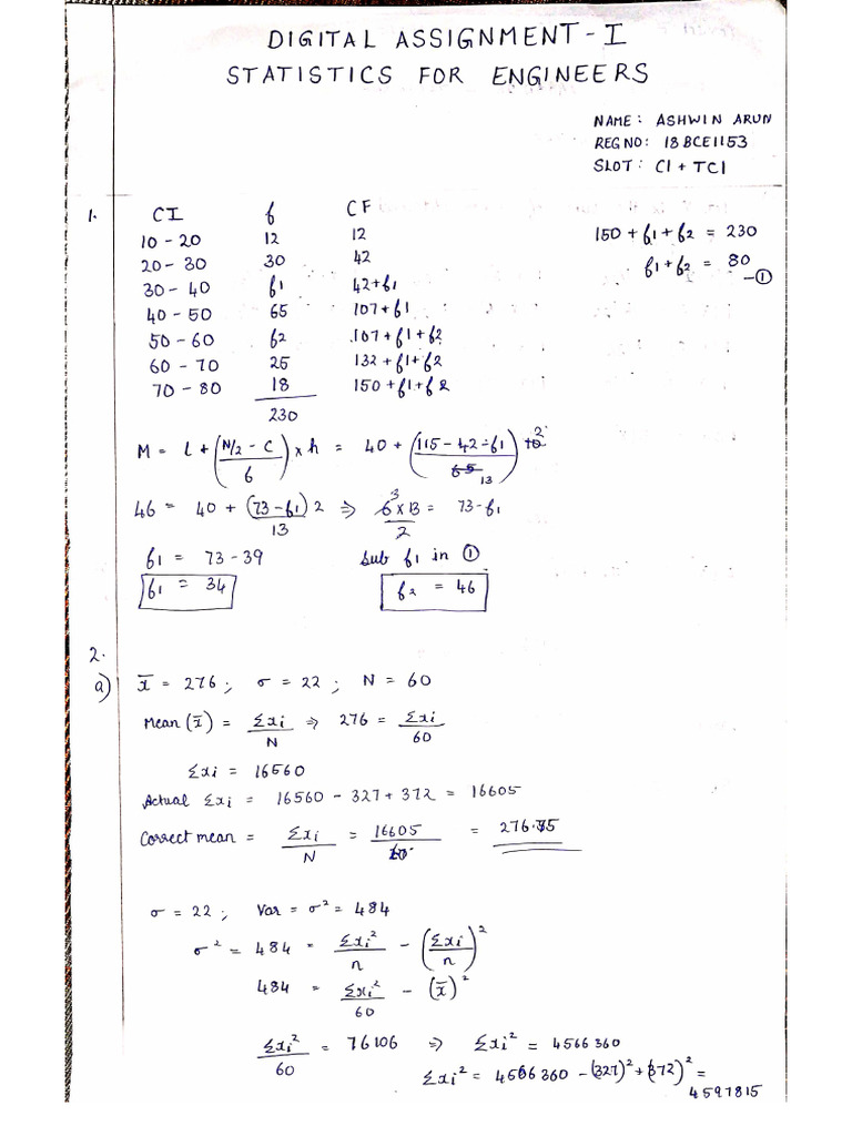 Maths Da 1 | PDF