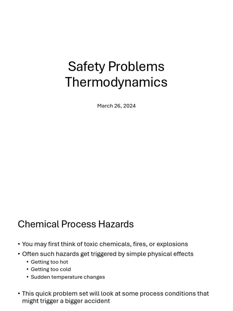 Safety Problems | PDF
