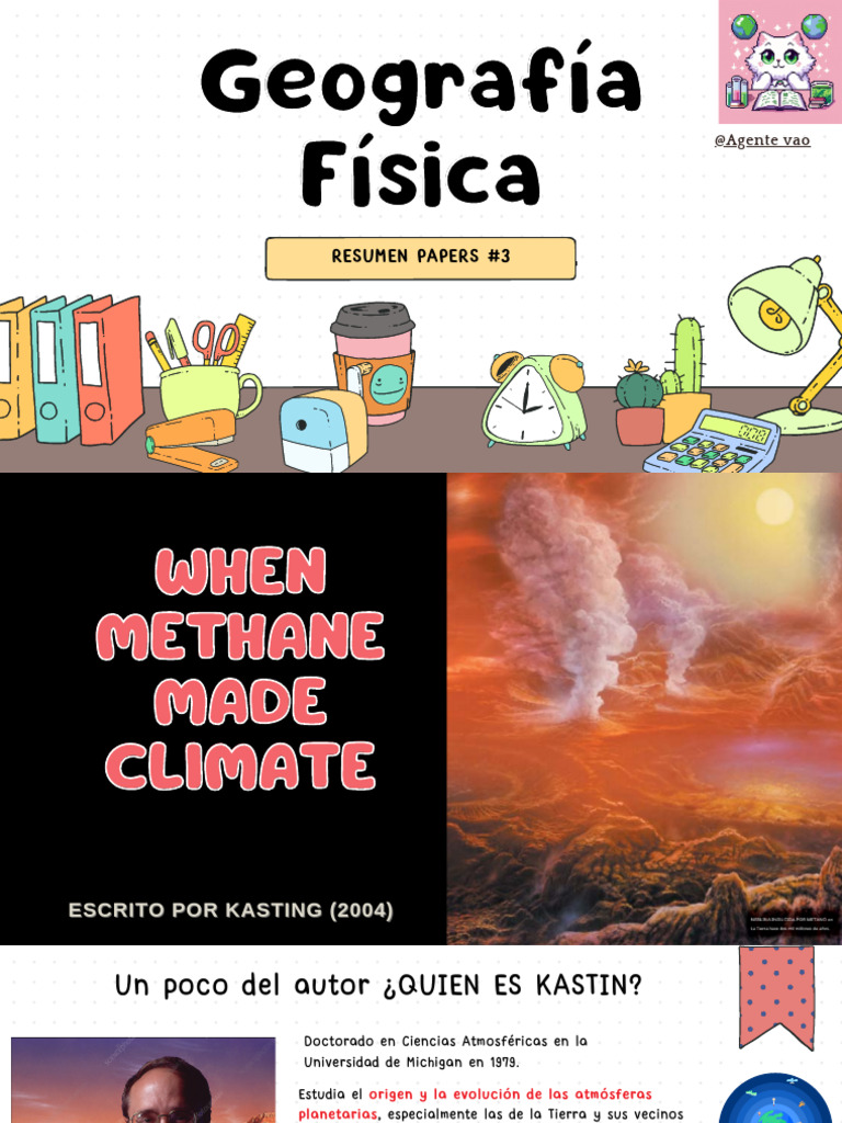 Resumen3 - When Methane Made Climate | PDF