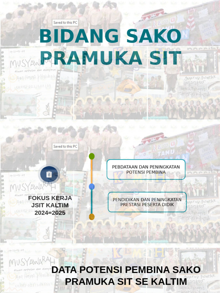 Presentasi Bidang Sako Pramuka Sit | PDF