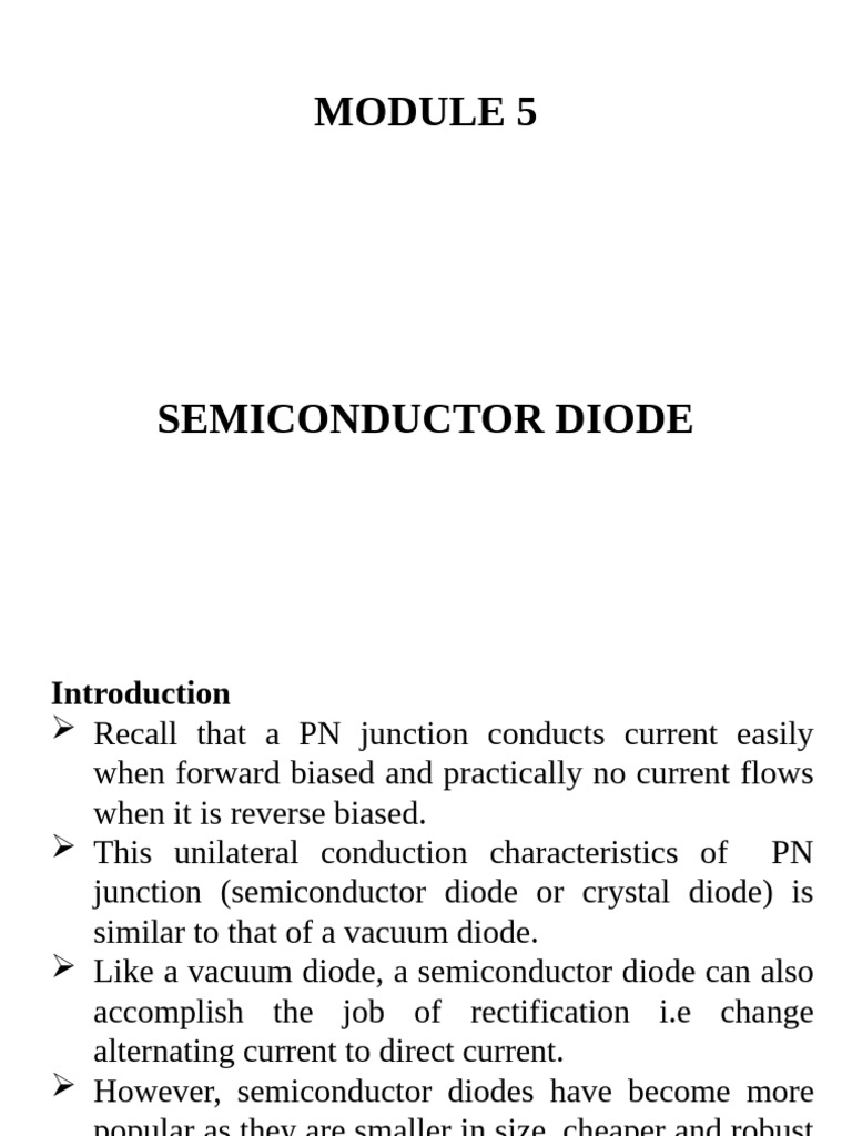 Elct 202 Module 5 | PDF