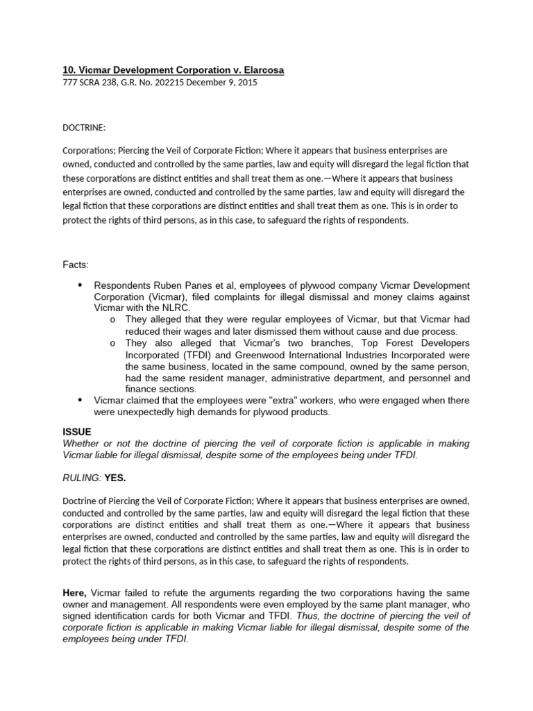 Vicmar V Elarcosa | PDF | Appeal | Finance & Money Management