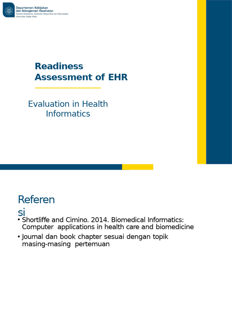 EHR Assessment and Readiness-200804 | PDF