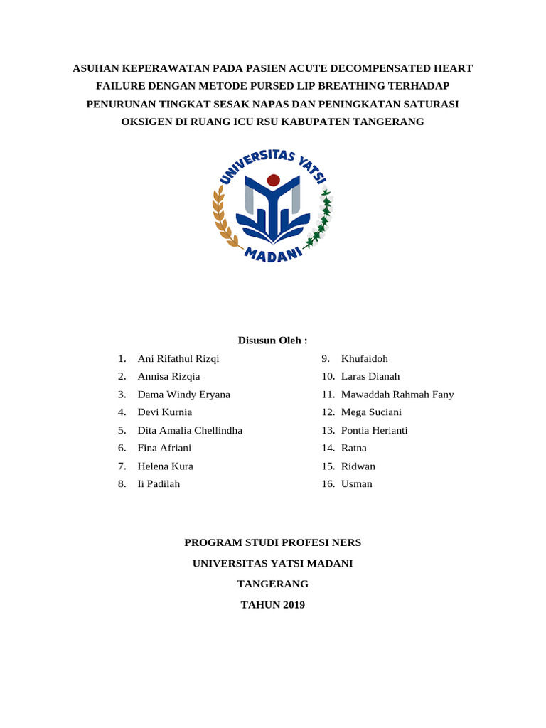 Contoh Susunan Makalah | PDF