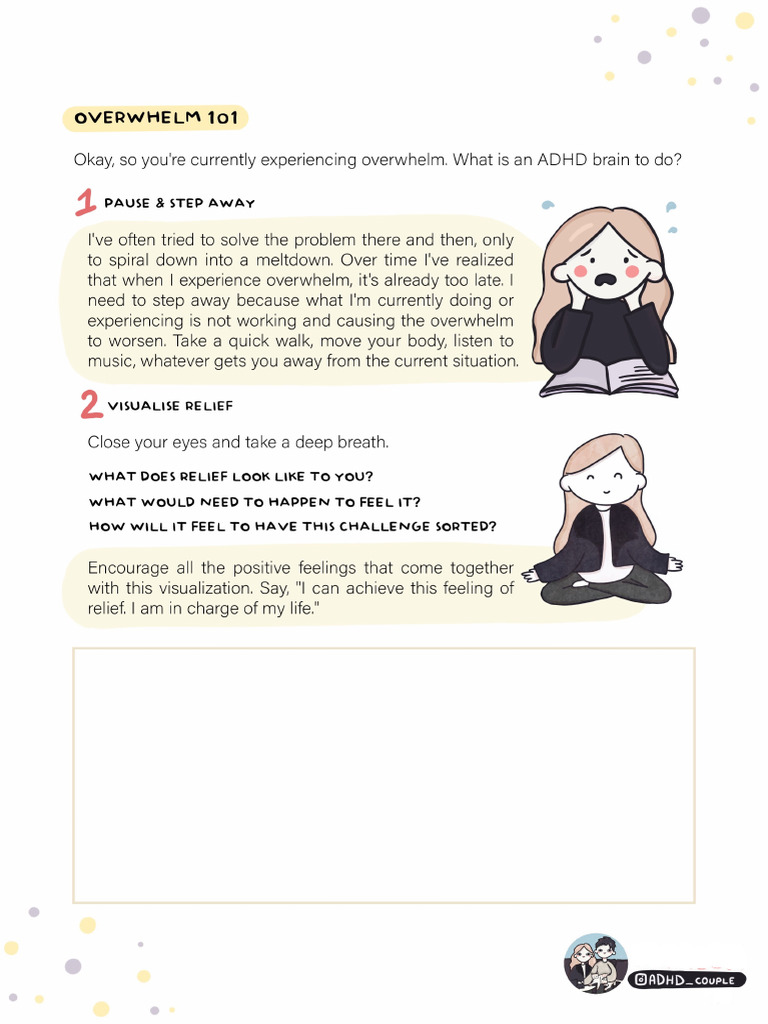 ADHD & Overwhelm (@adhd - Couple) | PDF