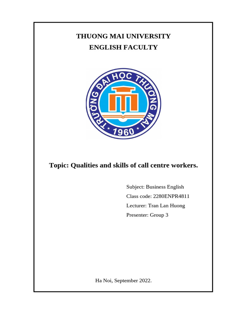 Tatm 1.2 | PDF | Call Centre | Empathy