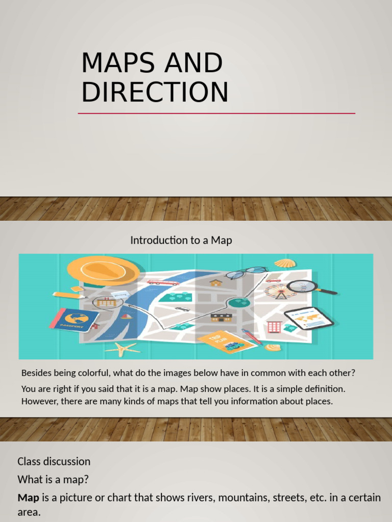 Maps and Direction | PDF