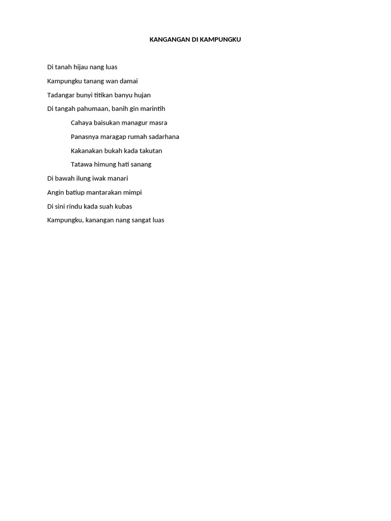 Pidato Dan Puisi Bahasa Banjar | PDF