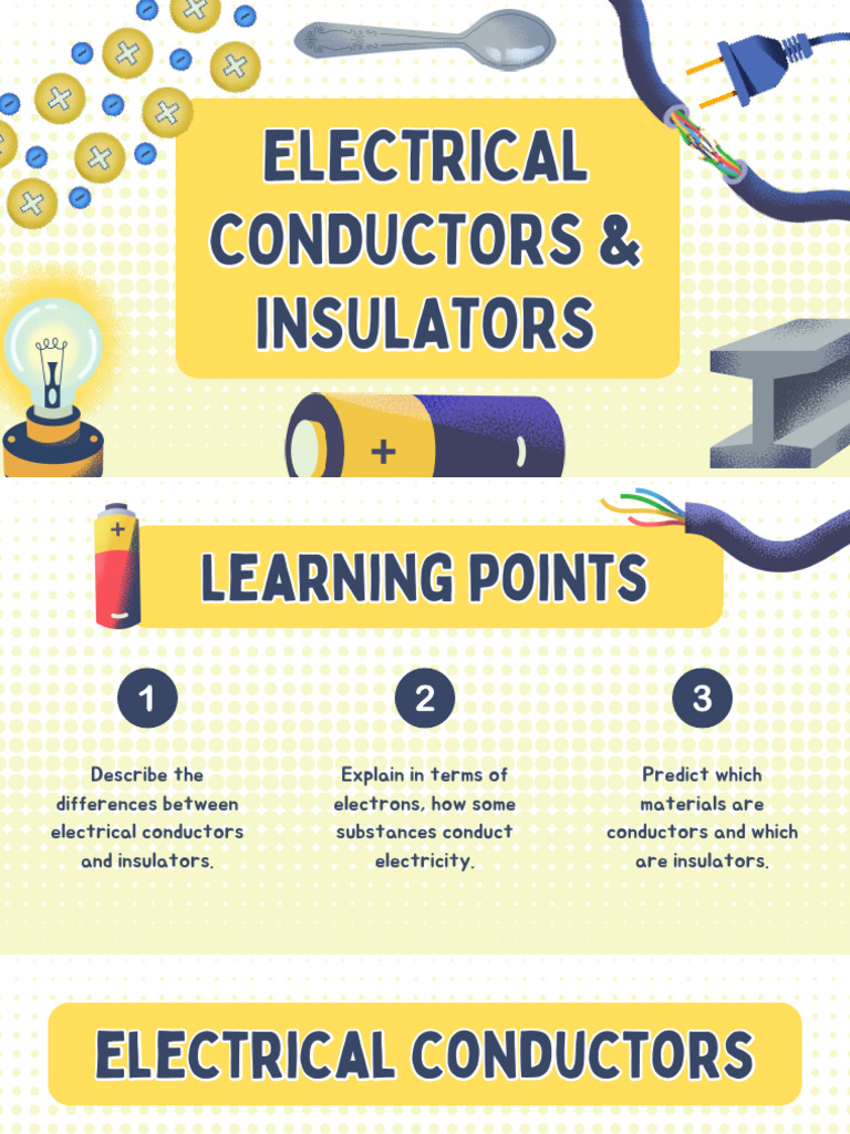 Electrical Conductors and Insulators Physics Presentation in An ...