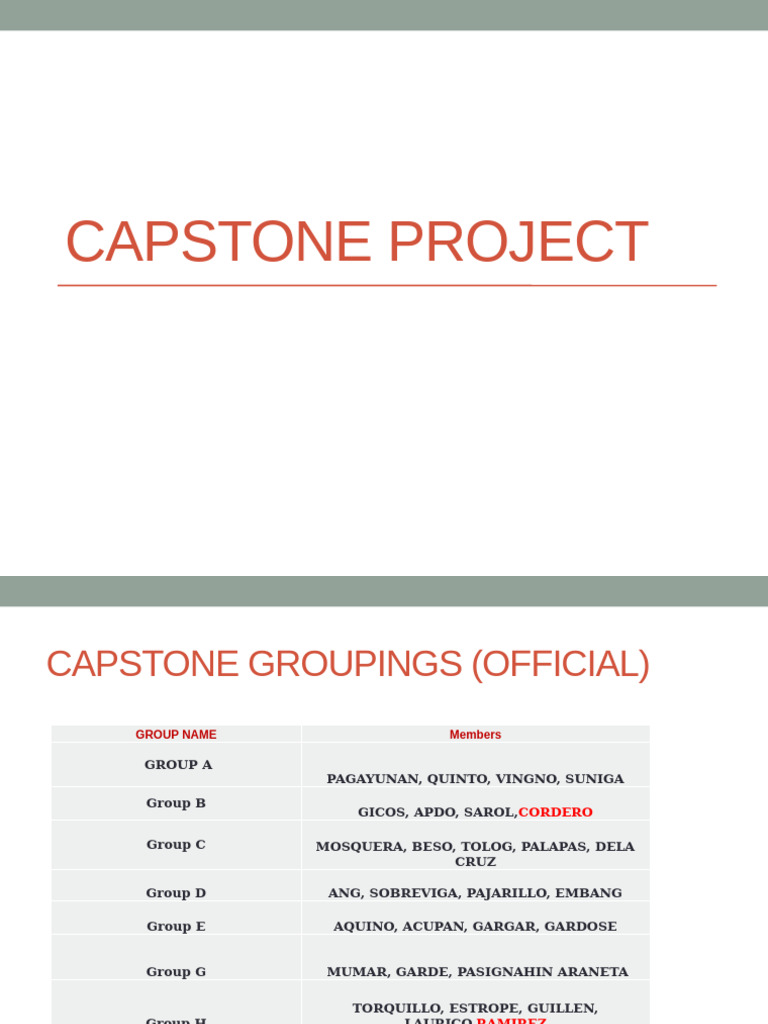 Capstone Project | PDF