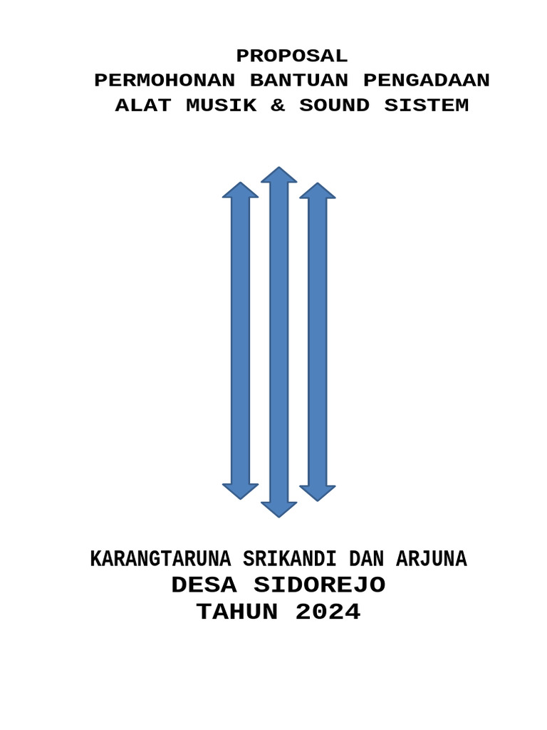 Proposal Sound System Karoke | PDF