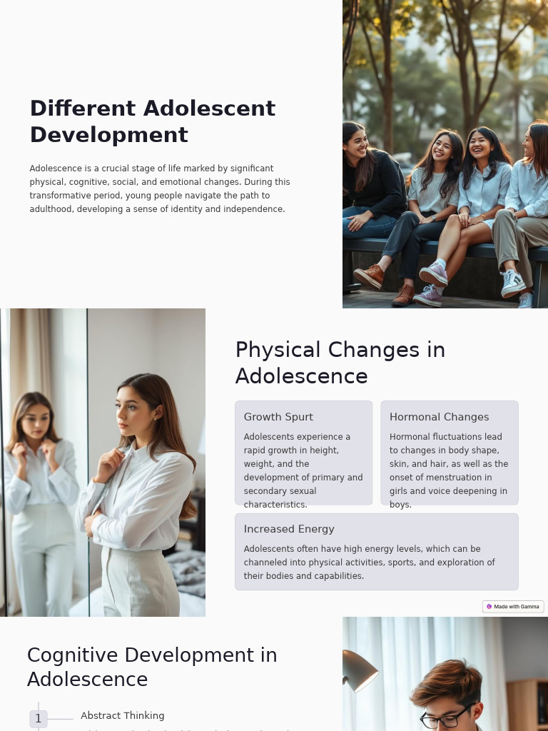 Introduction To Adolescent Development | PDF