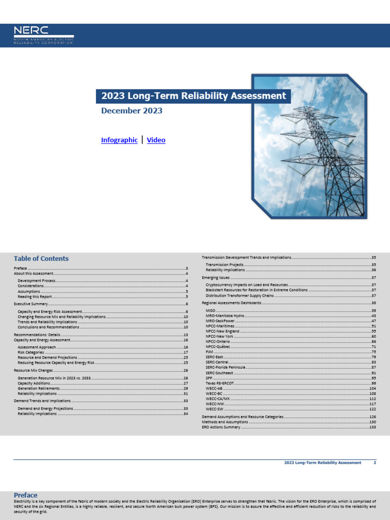 Nerc Ltra 2023 | PDF | Forecasting | Photovoltaics