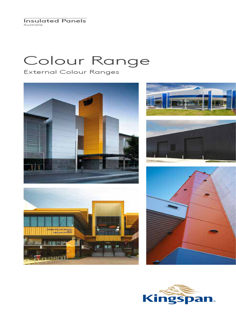 Kingspan Insulated Panels Colorbook Au en | PDF