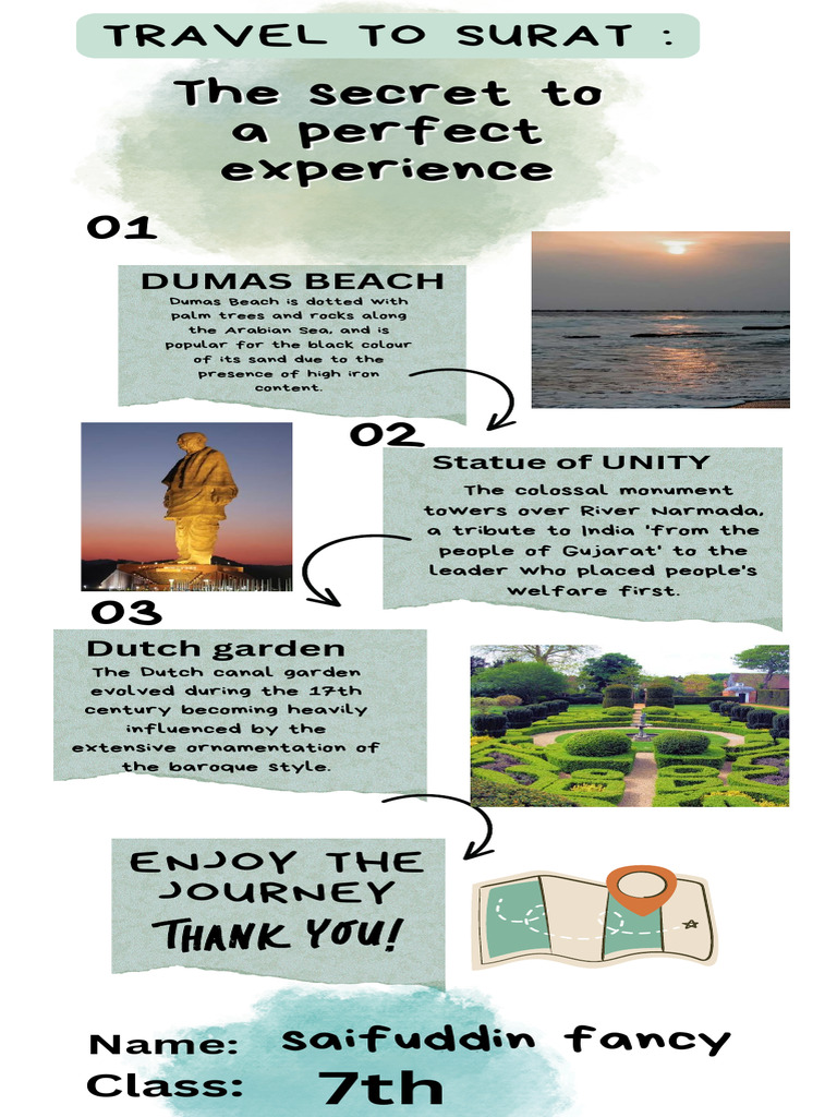 Green Illustrated Travel Planning Infographic | PDF