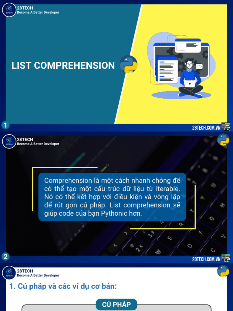 List Comprehension - No | PDF