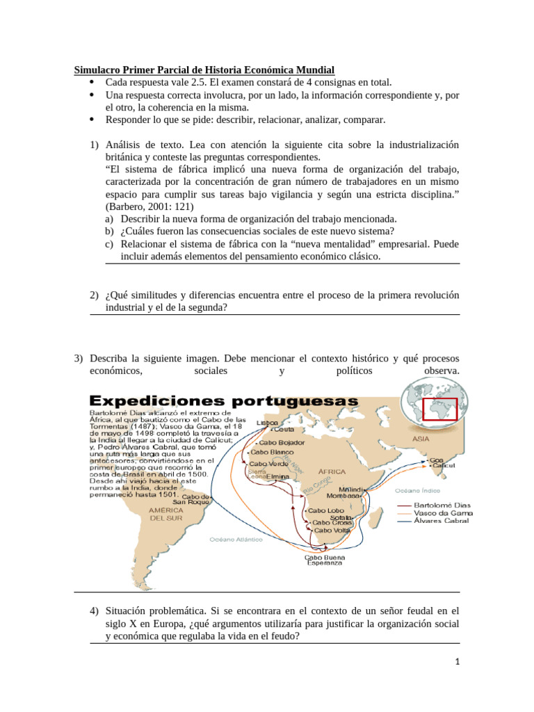HEM - Modelo de Examen Primer Parcial 2c 2022 | PDF
