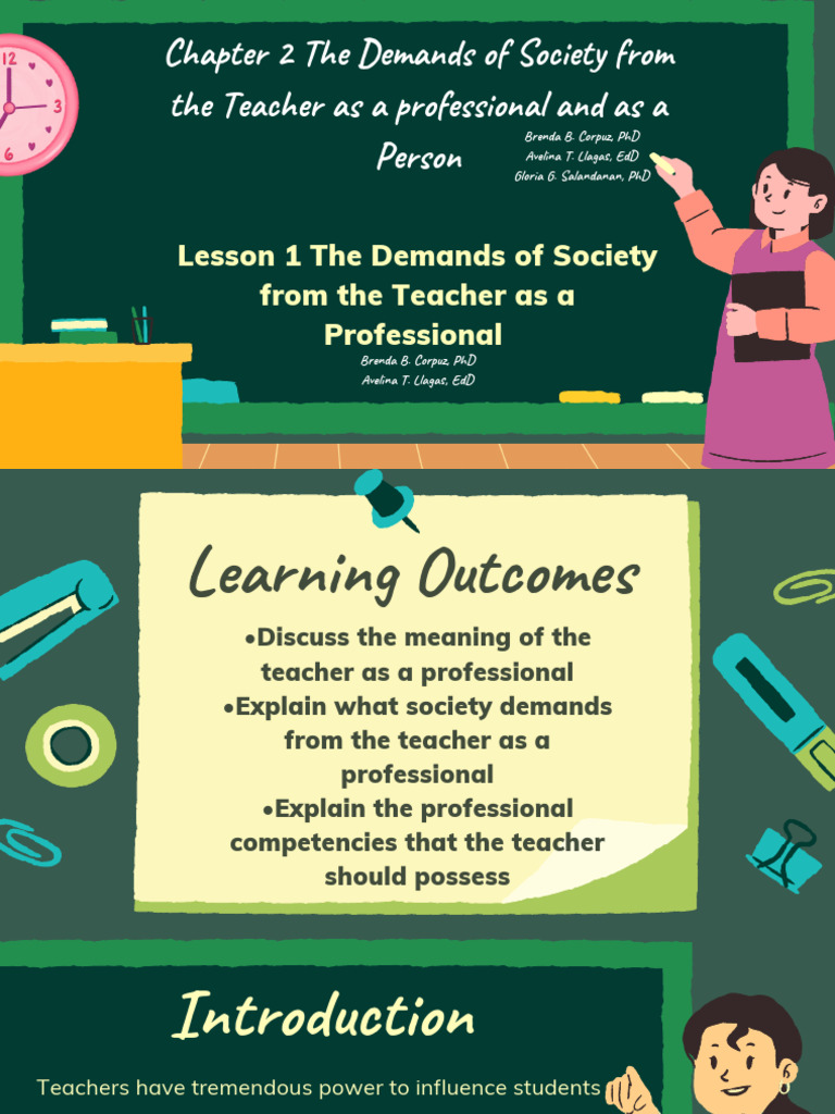 Educ 2 - Chapter 2 Lesson 1 | PDF | Learning | Teachers