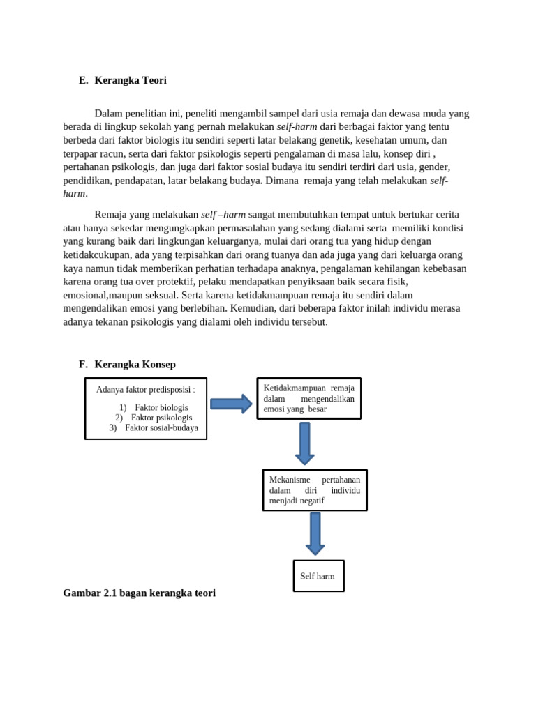 Bab Ii - Kerangka | PDF