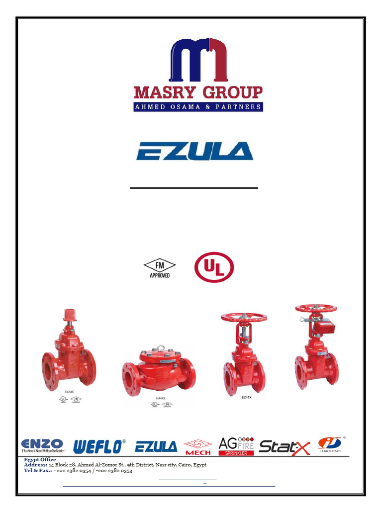 Ezula Valves | PDF