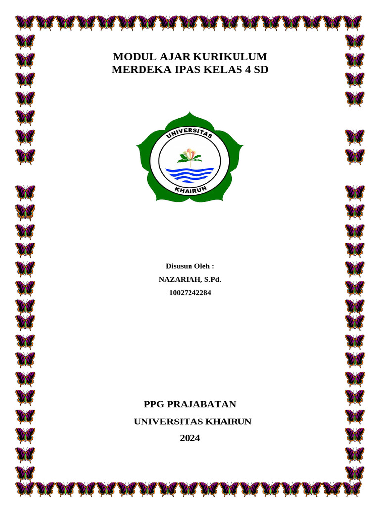 Modul-Ajar-IPAS-kelas-4 Nazariah | PDF