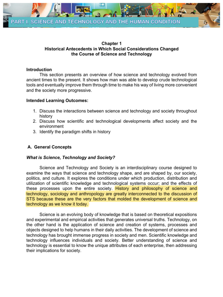 STS Chapters 1 4 | PDF