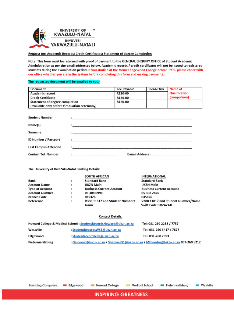 Academic Record Application Final As at 8 February 2024 | PDF