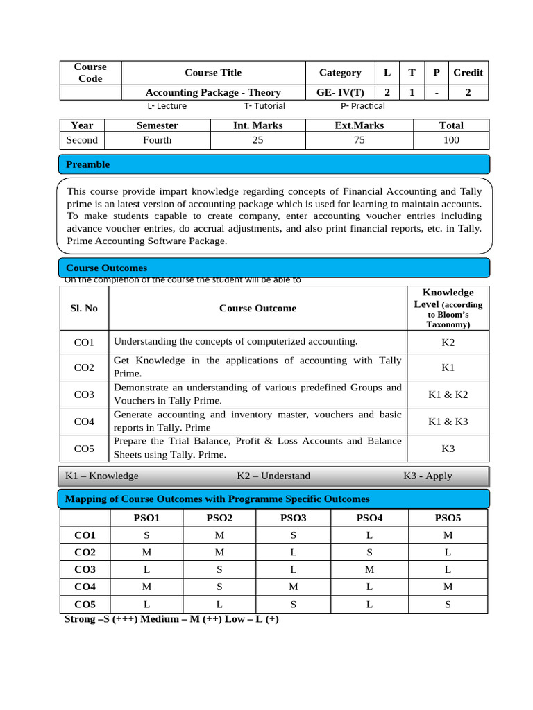 34 Accounting Package - 2024 | PDF