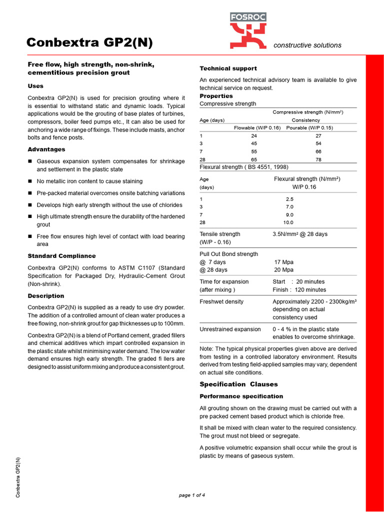 TDS Conbextra GP2N India5 | PDF