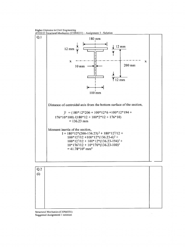 CON4331-AY2223S1-Assignment 1-Suggested Solution | PDF