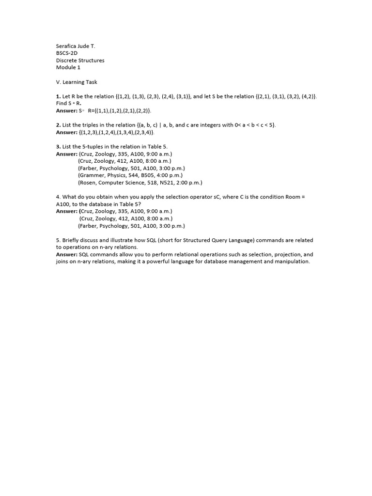Serafica - Jude ModuleNo.1 | PDF Serafica - Jude ModuleNo.1 | PDF