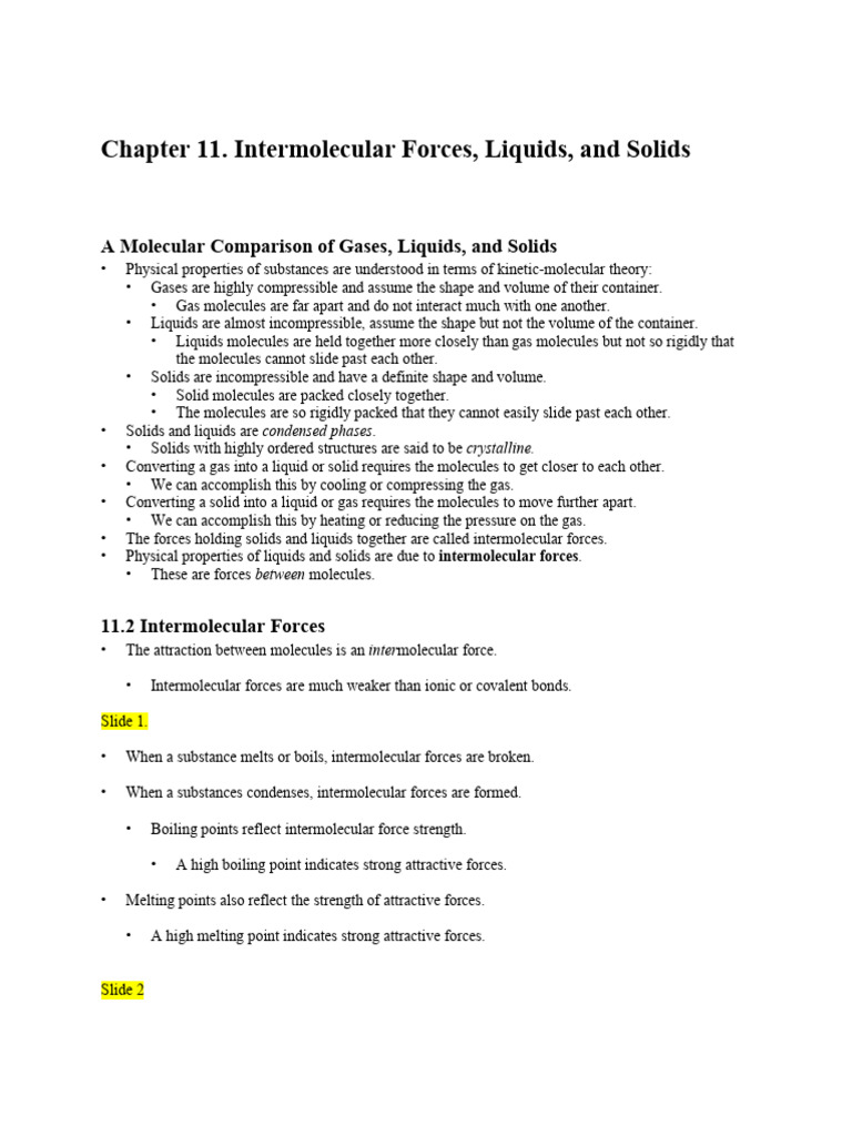 Chapter 11 Notes | PDF